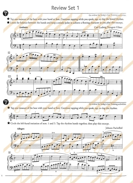 Four Star Sight-Reading and Ear Tests 9 – Simply Music FSJ