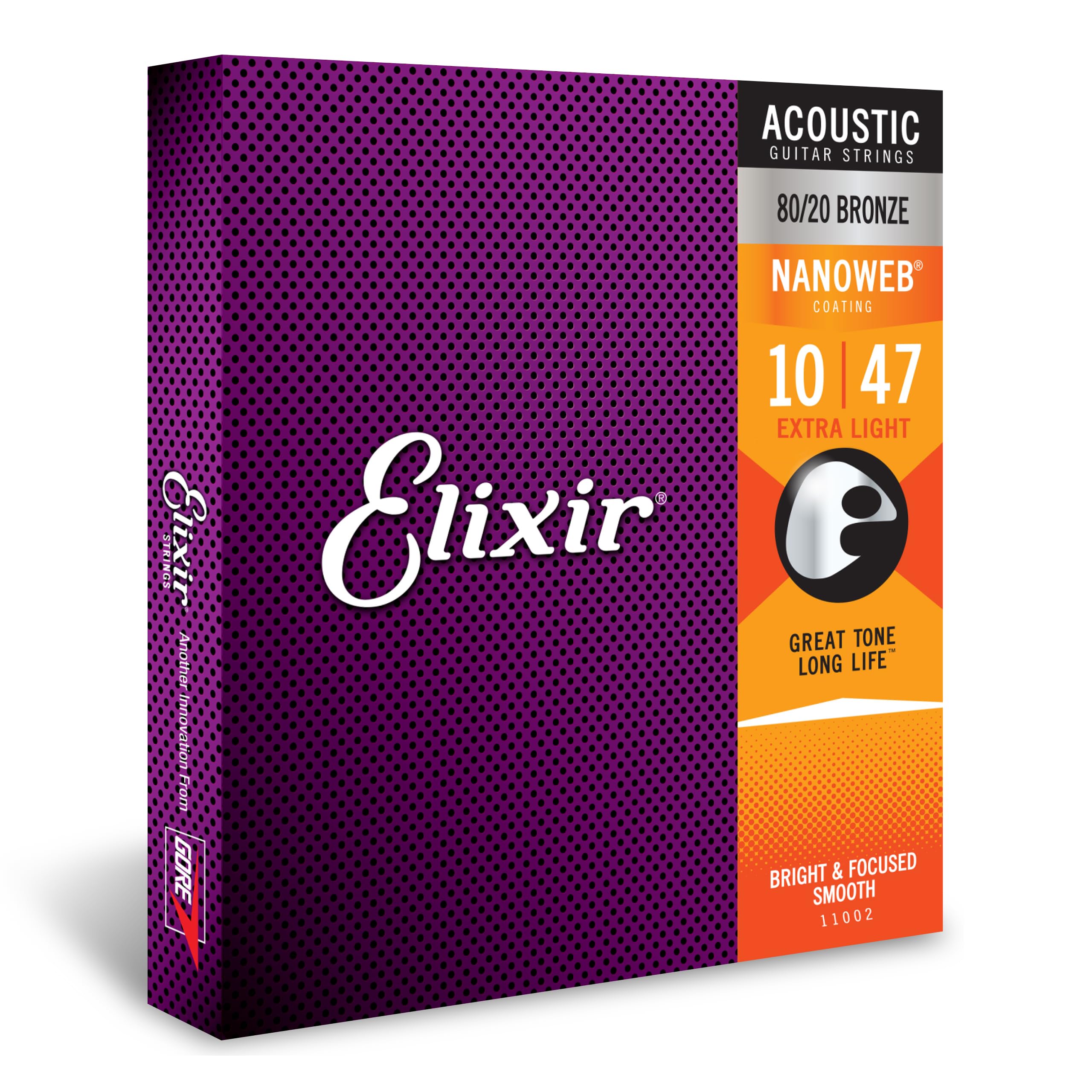 Elixir accoustic bronze extra light – Simply Music FSJ
