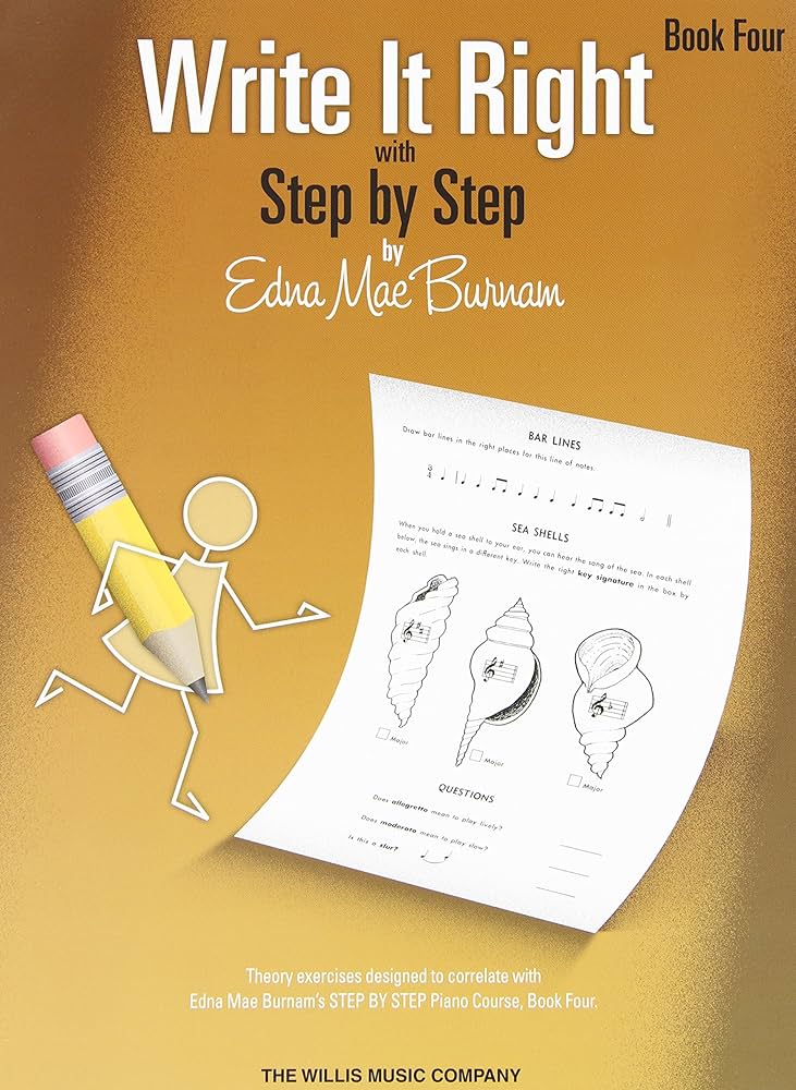 Step by Step Write it Right Book 4 – Simply Music FSJ